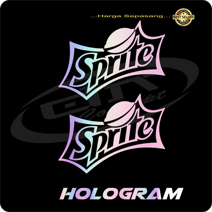 Jual Stiker SPRITE Logo Hologram Sticker motor mio beat vario scoopy ...