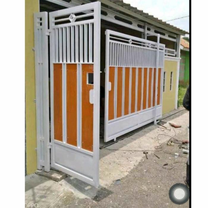 Jual pembuatan pagar pake grc besi holo 4x4 galvanis harga sesuai ...
