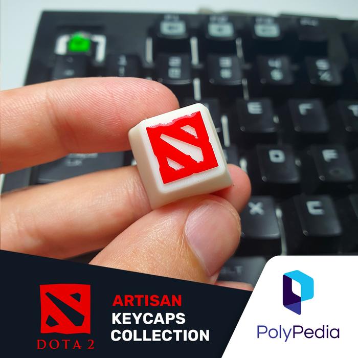 Jual Dota 2 Logo Resin Keycaps - Putih, OEM - Kab. Bogor - PolyPediaid ...