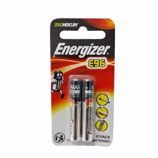Jual baterai/battery energizer AAAA / Energizer ukuran A4 type E96 isi ...