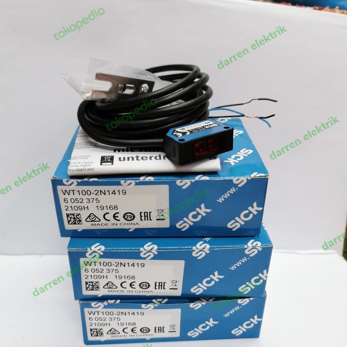 Jual photoelectric sensor sick WT100-2N1419 - Jakarta Barat - Darren ...