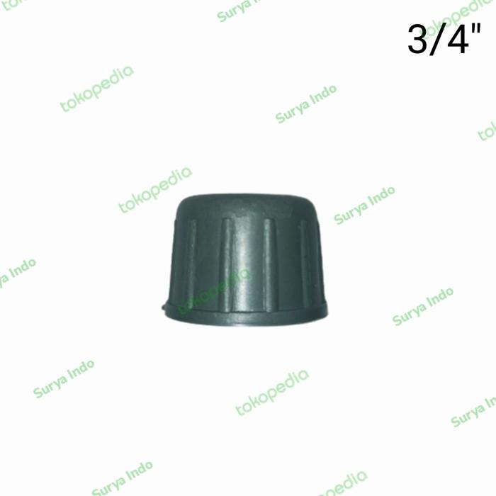 Jual DOP DRAT DALAM 3/4" TUTUP / PENUTUP PIPA / PLUG END CAP ULIR PVC ...