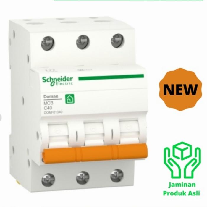 Jual MCB Schneider 3 Phase 40 Ampere / MCB 3P 40A Schneider / MCB 3 P 40 A - Jakarta Pusat ...