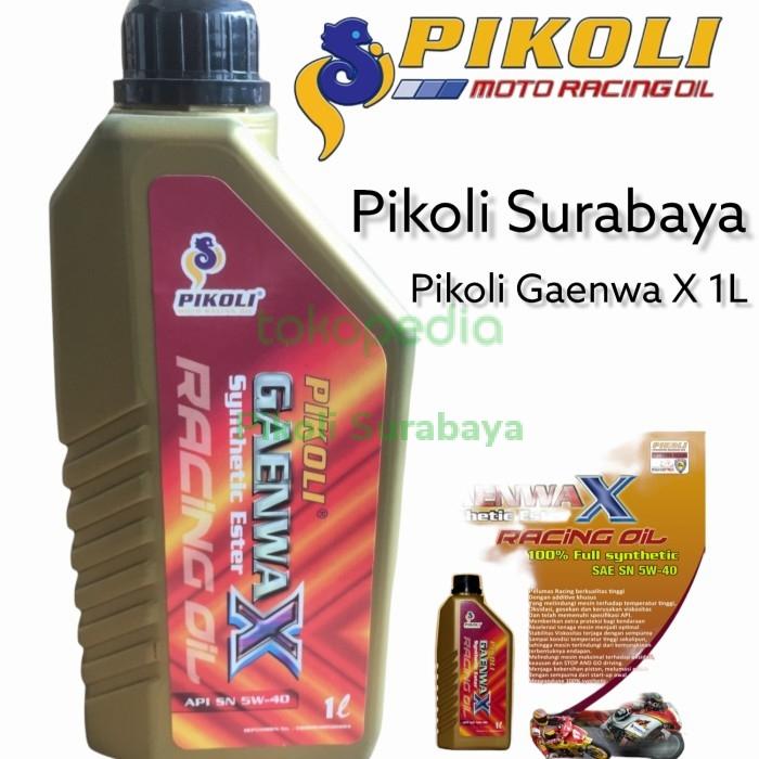 Jual Oli Pikoli Gaenwa X Full Synthetic Ester 5W40 Api SN - Kota ...