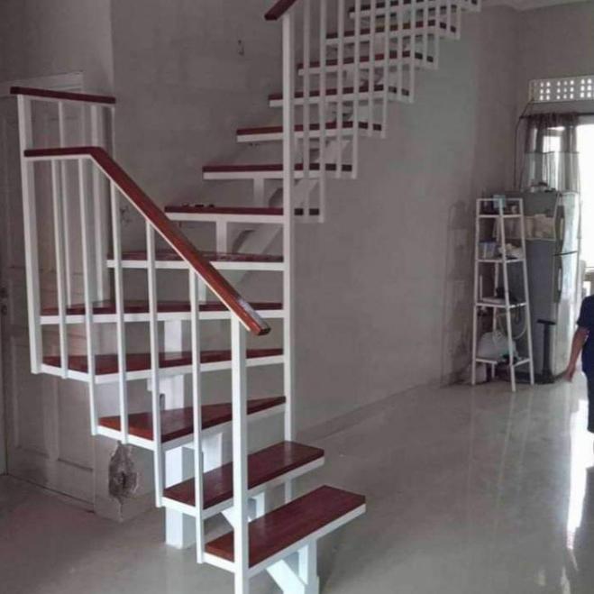 Jual tangga rebah minimalis besi - Kota Depok - perkasa jaya las ...