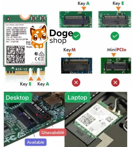 Jual Intel Ax210 Wifi 6e Card Wireless 6 Ac Ax Bluetooth 5.2 Ngff M.2 ...