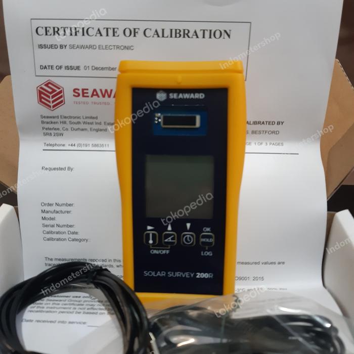 Jual Seaward Solar Survey 200R Data Logging Irradiance Meter Original ...