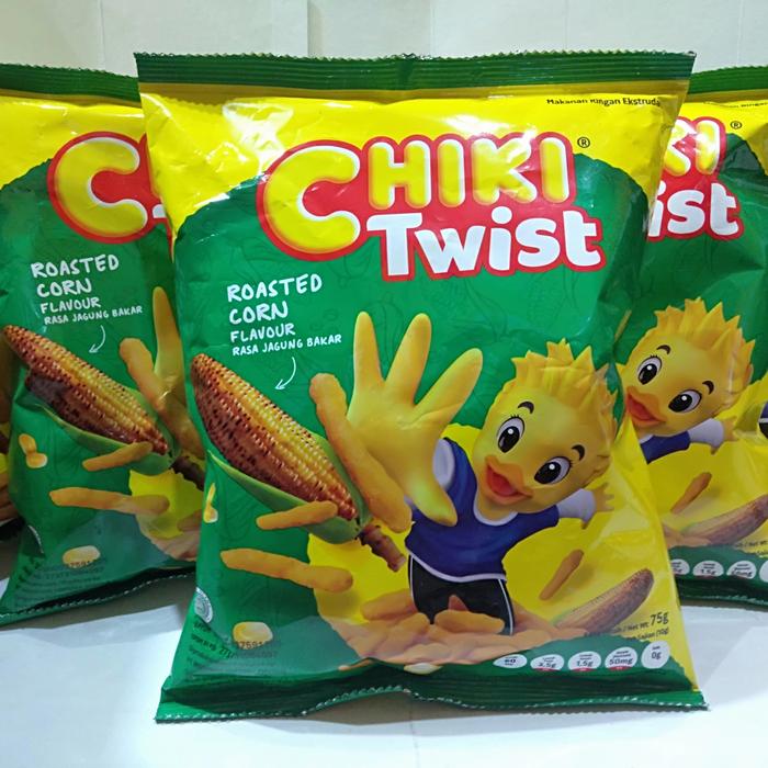 Jual Snack Jagung CHIKI TWIST, rasa Jagung Bakar, 75 gr - Kota ...