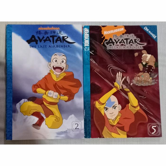 Jual Tokyopop Nickelodeon Avatar The last Airbender Cine-manga comic 2 ...