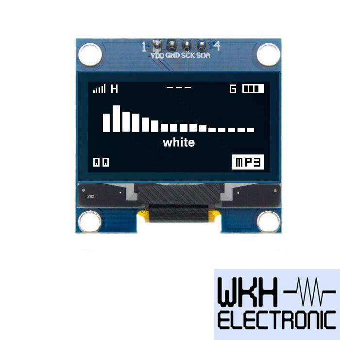 Jual Modul Display OLED 128x64 LCD I2C 1.3" Inch White Putih Arduino ...