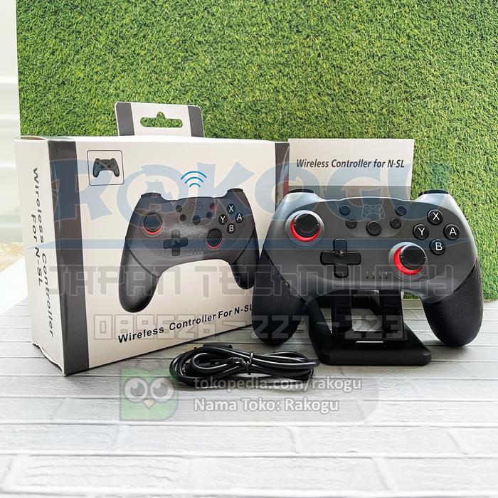 Jual Wireless Joystick Nintendo Switch Pro Controller Stick Gamepad PC ...