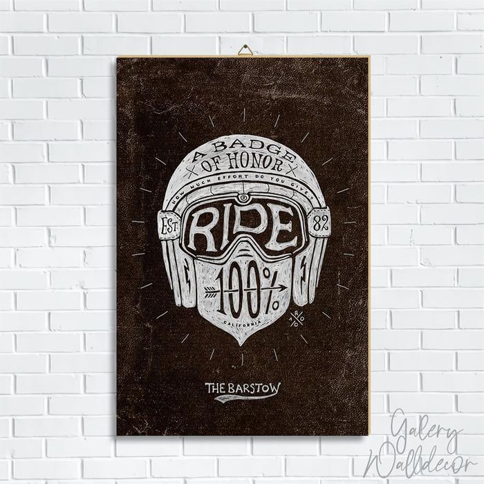 Jual Poster Helem SNI Pajangan Dinding Bengkel Dekorasi Tembok Vintage ...