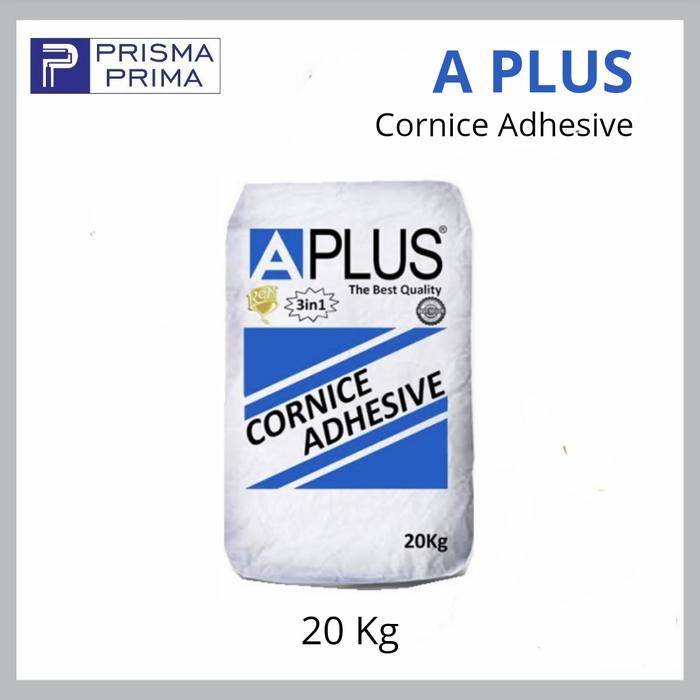 Jual Cornice Gypsum Kalsiboard APLUS Adhesive Compound 20 Kg - Kota ...