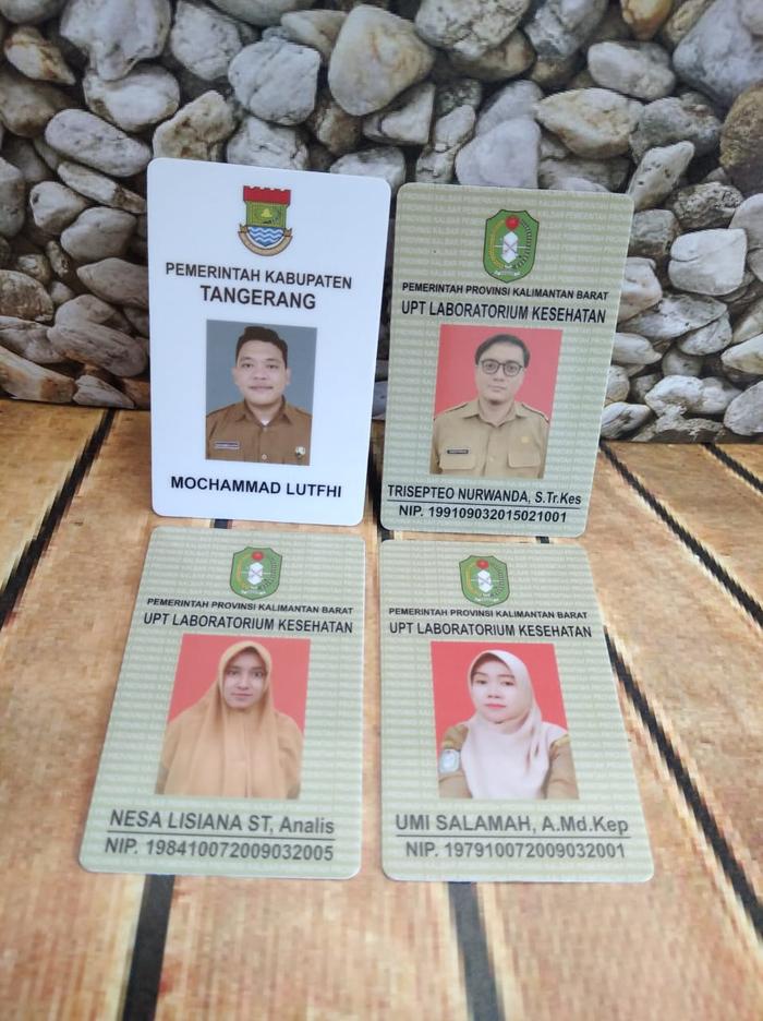 Jual Id. Card Pegawai PNS Perusahaan Sekolah - CARD AJA - Kab. Rembang ...