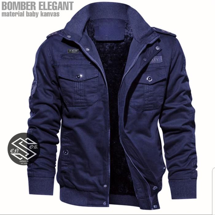 Jual Jaket Pria Bomber US ARMY Material Kanvas Original Premium Quality ...