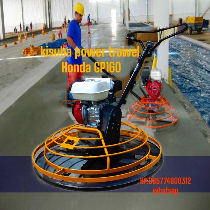 Jual Mesin Power trowel Honda GP160 mesin perata coran beton lantai ...