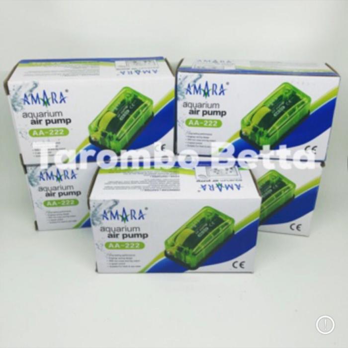 Jual AMARA AA 222 - Mesin Aerator 1 Satu Lubang Pompa Gelembung Udara ...