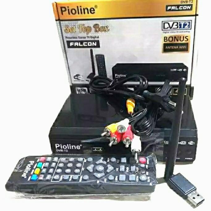 Jual set top box pioline DVB T2 YOUTUBE PLUS HDMI DONGLE HDMI WIFI ...