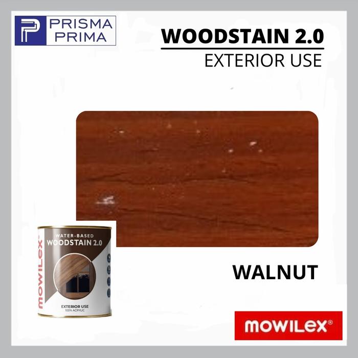 Jual Cat Politur Kayu WS MOWILEX WOODSTAIN 2.0 Exterior - Walnut - Kota ...