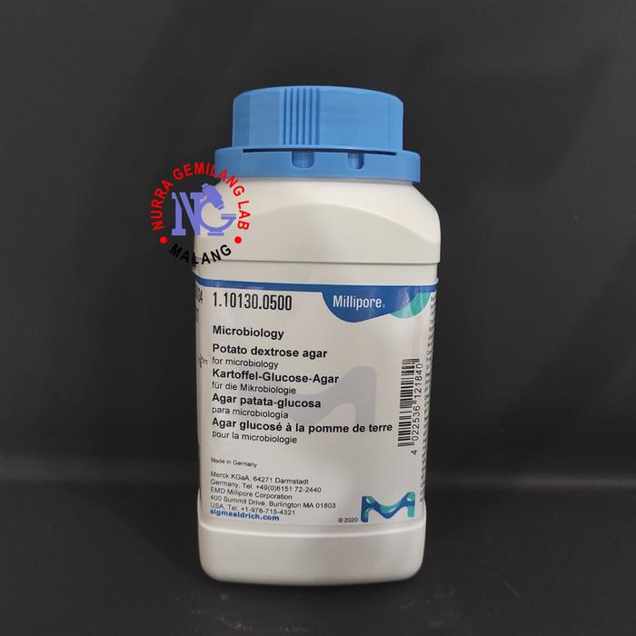Jual Potato Dextrose Agar (PDA) MERCK 250 gram/botol - Kota Malang ...