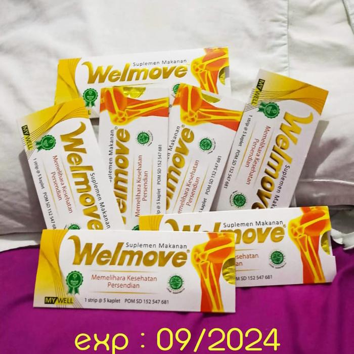 Jual welmove sendi kesehatan dijual per strip @10tablet - Jakarta Pusat ...