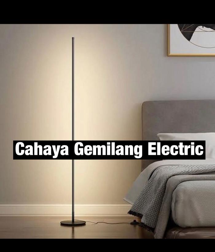 Jual Standing led side floor lamp lampu stand sudut tidur lantai ...