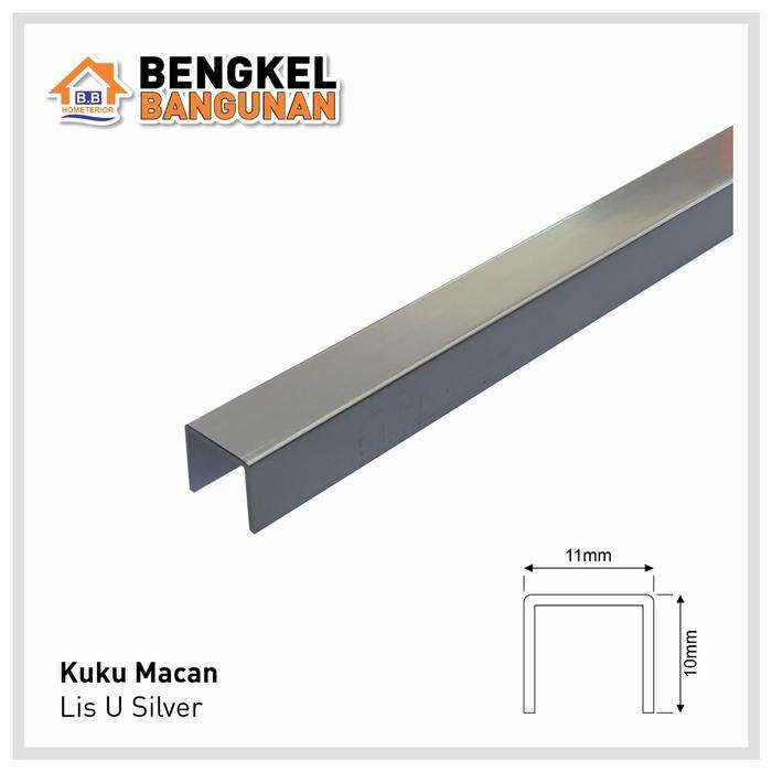 Jual List U Aluminium / U profile - Kota Blitar - Bengkel Bangunan ...