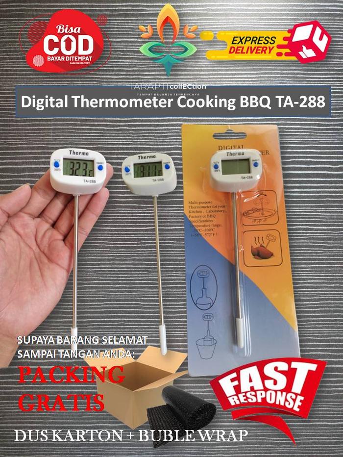 Jual Thermometer Masak Termometer Makanan Digital Food Pengukur Suhu ...
