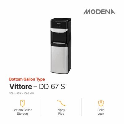 Jual MODENA DD67S DISPENSER GALON BAWAH KOMPRESOR DD67 DD 67 STAINLESS ...