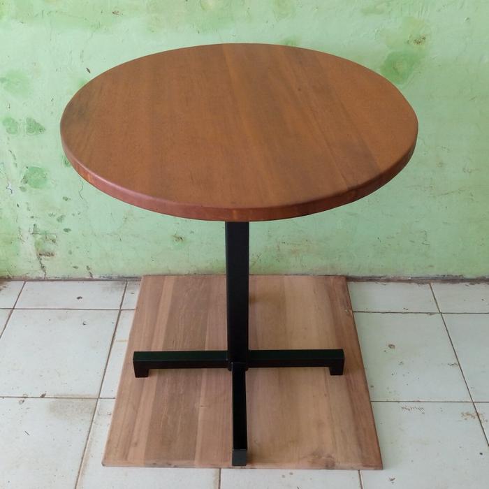 Jual meja bulat cafe kaki plus - Kota Bekasi - jaya logam industrial ...