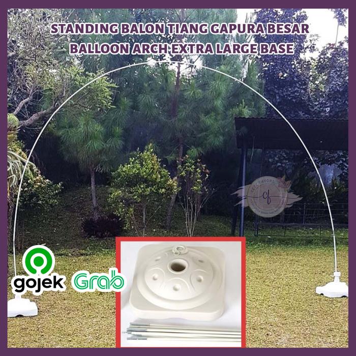 Jual Standing Balon Gate Balloon Lengkung Besar Jumbo 12 Pole Arch ...