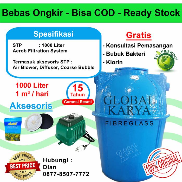 Jual IPAL Mini / STP Mini - Aerob System - Biofilter - Biotechnology ...