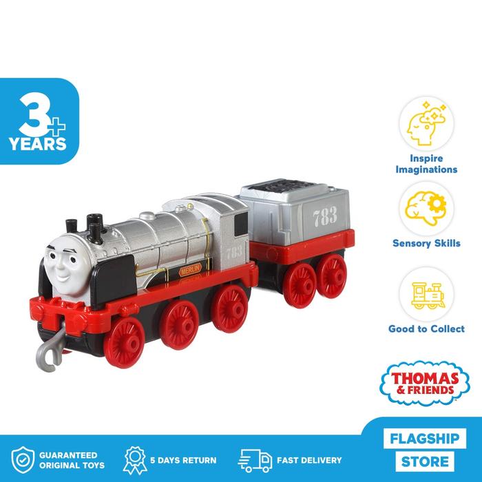 Jual Thomas & Friends TrackMaster Push Along Engine (Merlin the ...