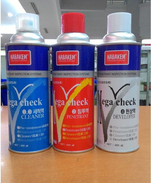 Jual dye penetrant inspection ndt nabakem mega check,pendeteksi ...