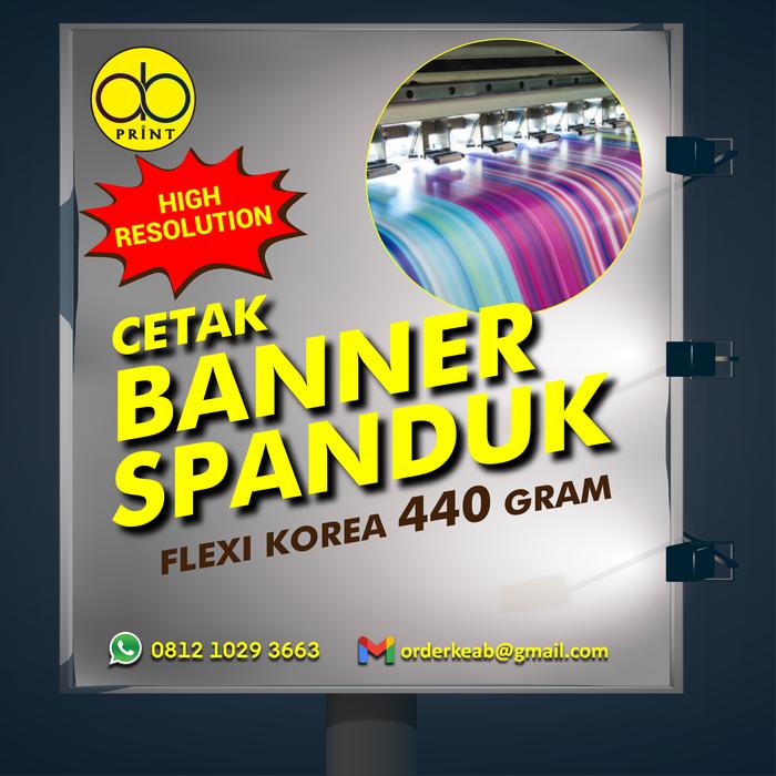 Jual CETAK BANNER OUTDOOR FLEXI KOREA 440 GRAM - Jakarta Selatan ...