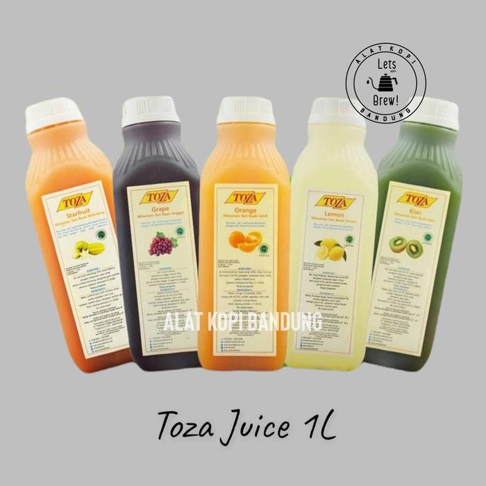 Jual Toza Fruit Juice 1000ml / jus buah segar alami - guava - Kota ...