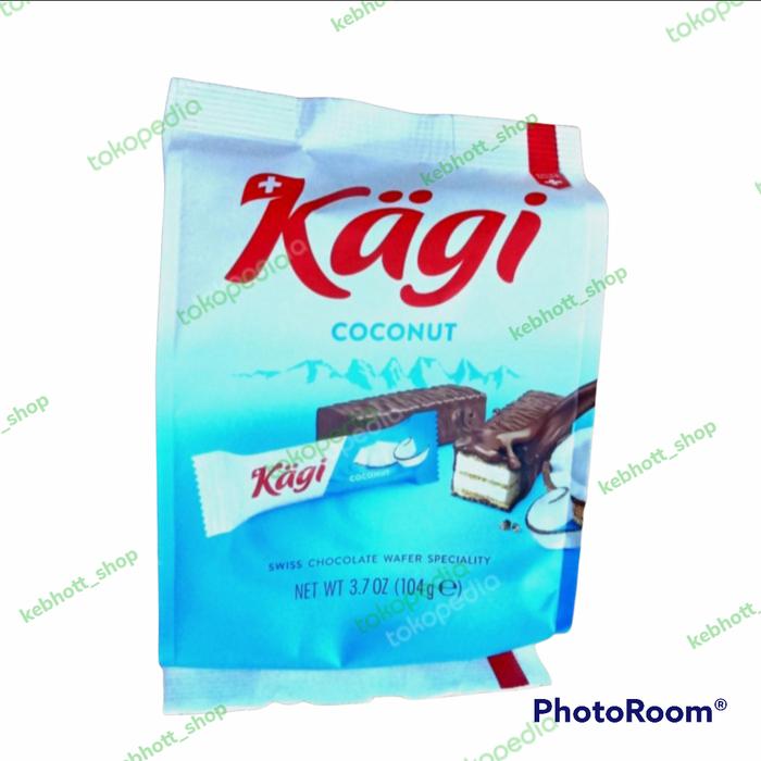 Jual Kagi Chocolate Mini Bag Coconut Choco Wafer 104gr Wafer Cokelat ...