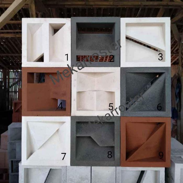 Jual Roster beton/Roster minimalis/Ventilasi udara/Untuk mempercantik ...