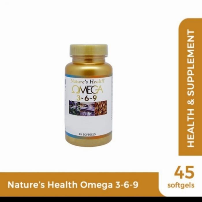Jual Natures Nature's nature health omega 369 fish salmon oil 3-6-9 ...