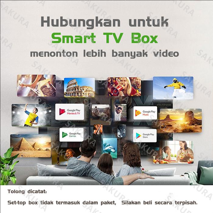 Sakura TV 21 inch HD Ready LED Televisi (TCLG-SA21G) | pgmall