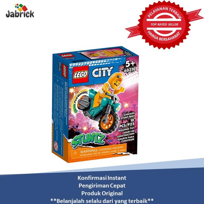 Jual LEGO 60310 Chicken Stunt Bike - Jakarta Utara - Jabrick Rumah LEGO ...