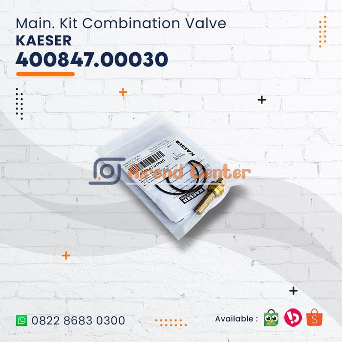 Jual Kaeser 400847.00030 Maintenance Kit Combination Valve - Kab ...