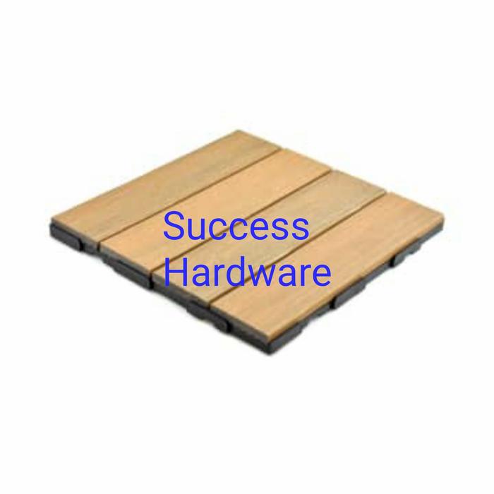 Jual KRIS QUICK DECKING 30X30CM COKLAT QUICKDECK 30X30 CM BROWN - Kayu ...