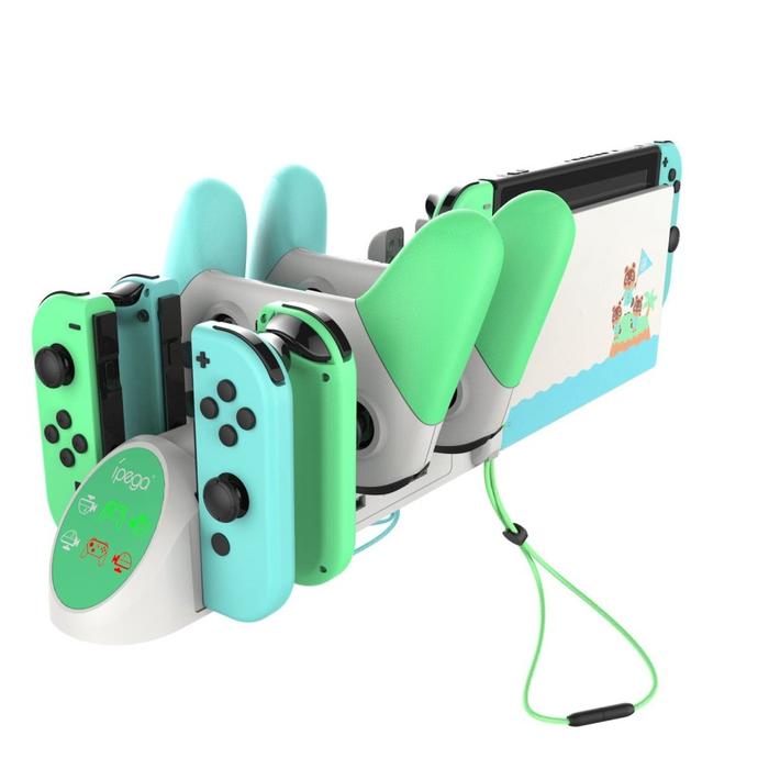 Promo Animal Crossing Switch Pro Controller Joycon V2 V1 Charging Dock ...