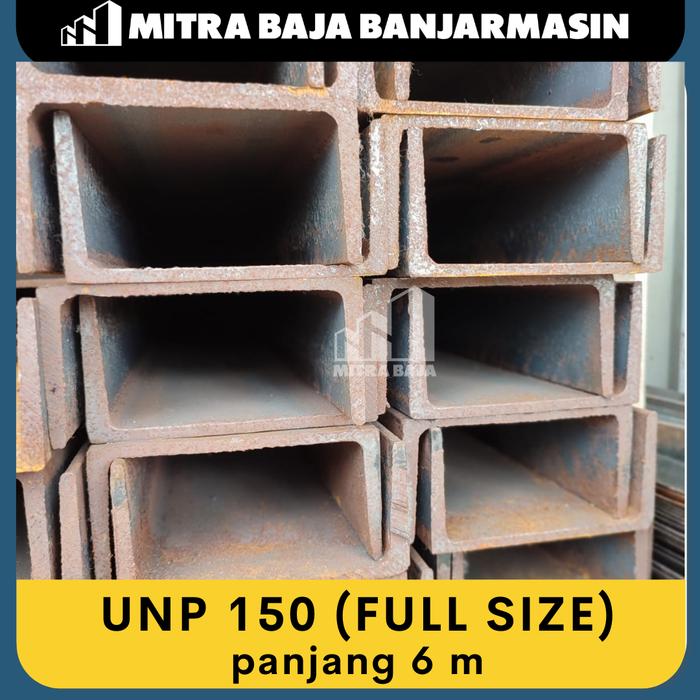 Jual BESI UNP 150 - panjang 6 m - ukuran FULL SIZE - Kab. Banjar ...