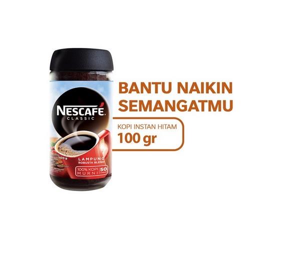 Jual Nescafe Classic Robusta Blend Kopi Klasik Jar 100gr - Kota Bekasi ...