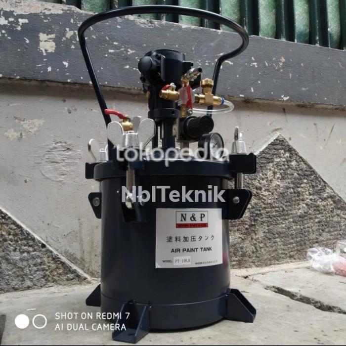 Jual MESIN PENGADUK CAT 10 LITER / AIR PAINT TANK N & P 10L - Jakarta Utara - NblTeknik | Tokopedia