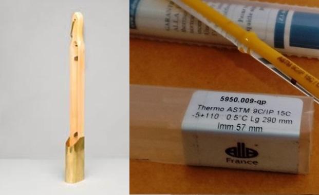 Jual tank thermometer glass wood case,pelindung termometer kaca dalam ...