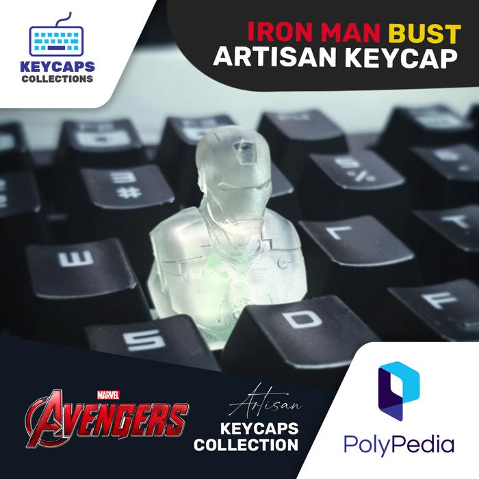 Jual Iron Man Bust Clear Keycap / Keycaps - Kab. Tangerang - PolyPedia ...