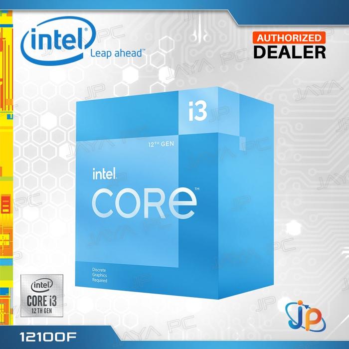 Promo Processor Intel Core I3 12100F Box Alder Lake Socket LGA 1700 ...